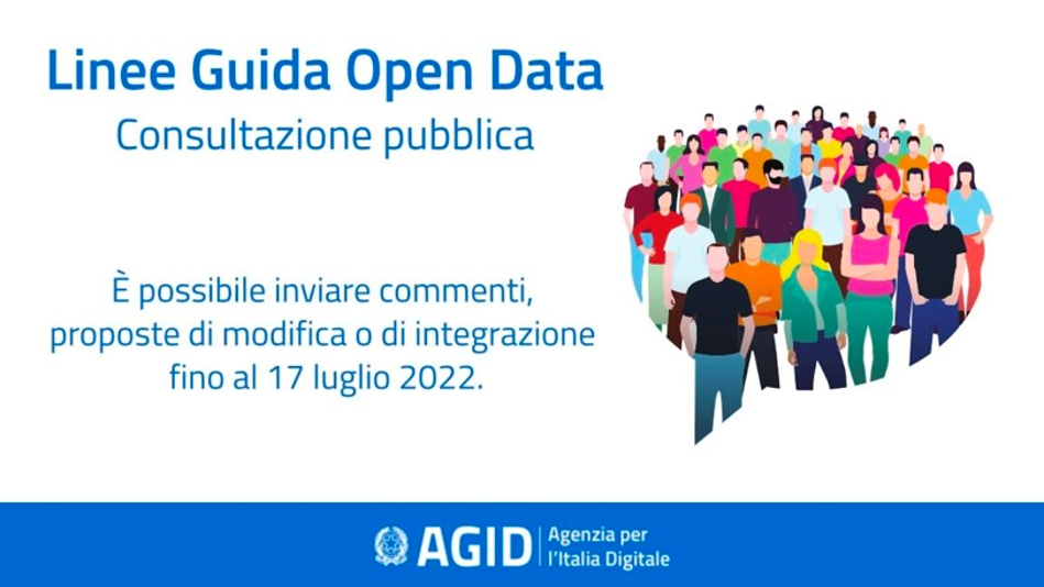 Linee guida Open Data: ancora una settimana per partecipare alla consultazione pubblica | dati ...
